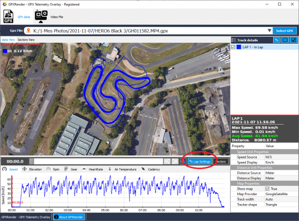 Telemetry: How to overlay LAPS on your videos - FoxLAP